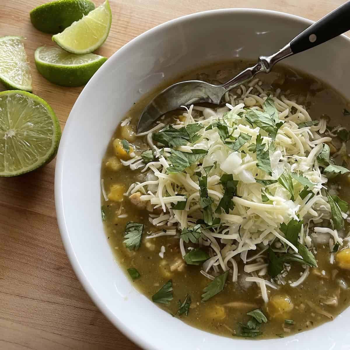 Turkey Pozole Verde - The Savory Tart